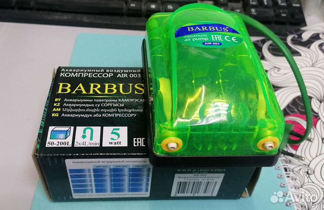 Компрессор аквариумный