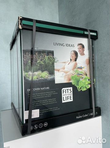 Аквариум новый с фильтром и освещением