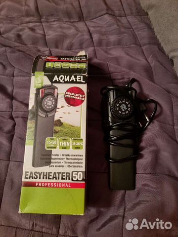 Аквариумный обогреватель aquael easyheater 50