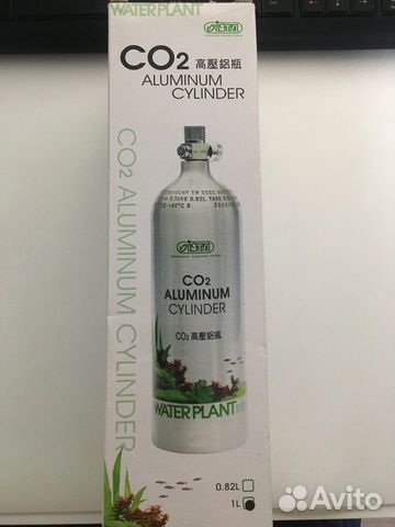Ista CO2 Aluminum cylinder 1л Баллон CO2