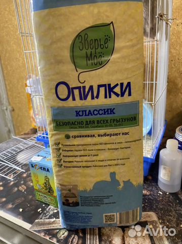 Сирийские хомяки с клеткой