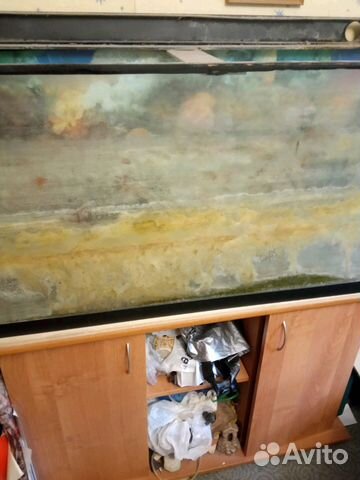 Аквариум 300литров с тумбой