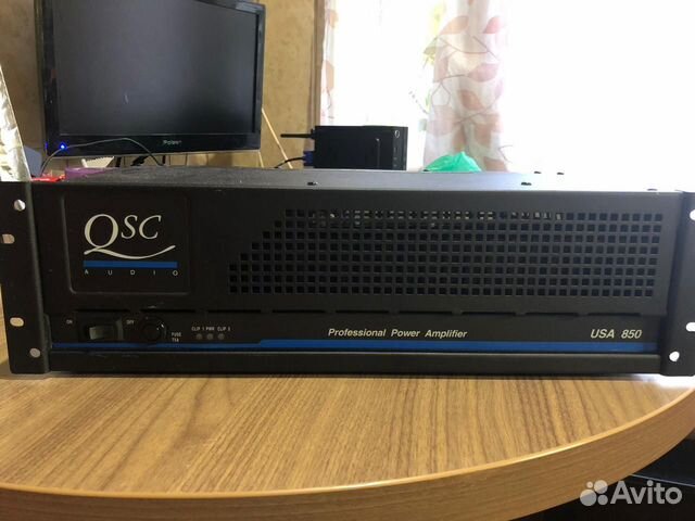 Qsc professional power amplifier usa 850