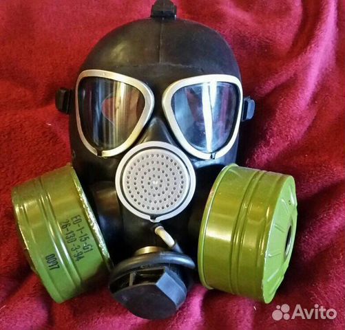 Противогаз пмк 2 новый купить в Волгограде | Хобби и отдых | Авито