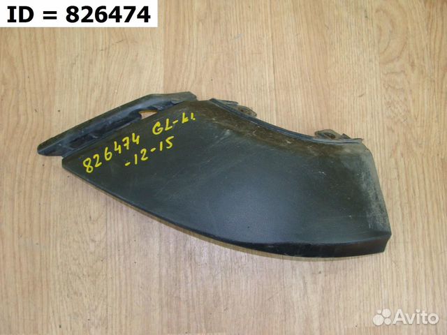 Накладка спойлера переднего бампера правая Mercede купить в Москве ...