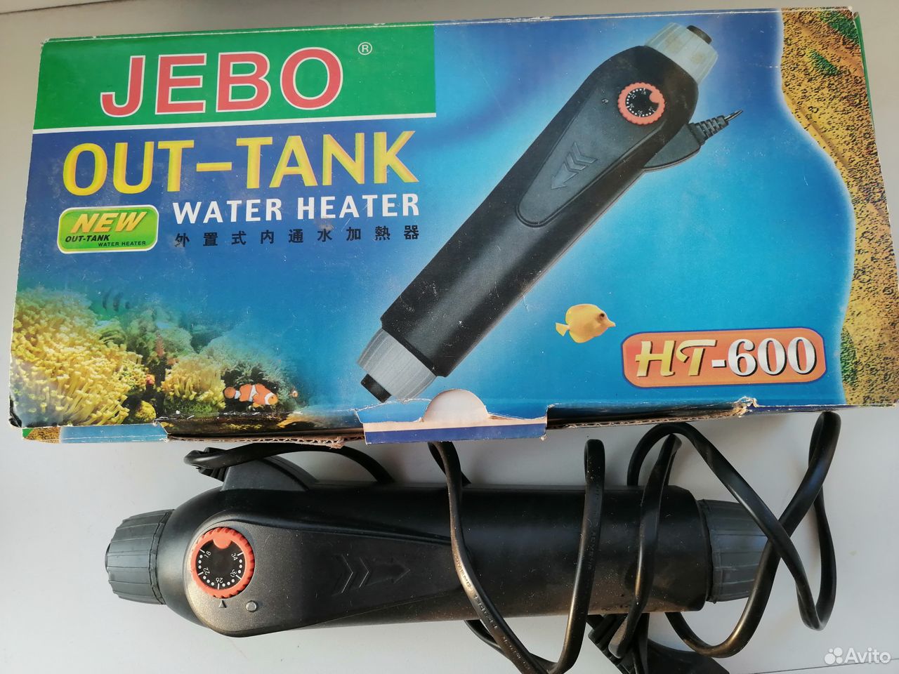 Нагреватель аквариумный Jebo 300 Вт